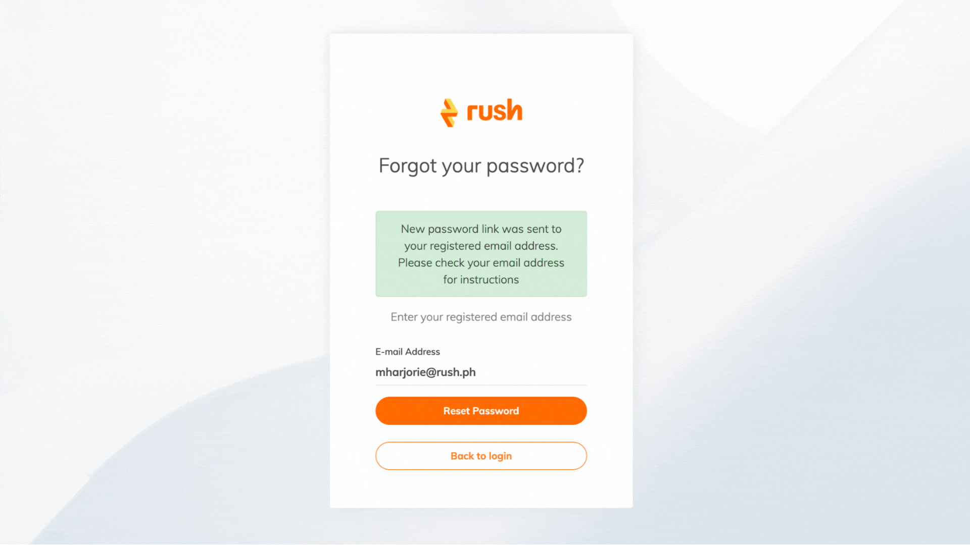 Updating Your Password
